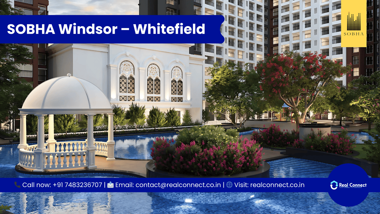 Explore Sobha Windsor Apartments in Whitefield — Luxury Living by Sobha ...